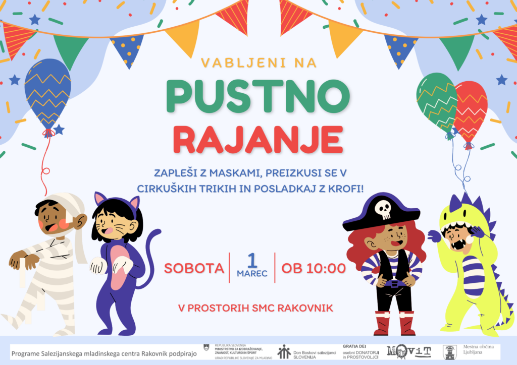 Pustovanje 2025 – Don Bosko Rakovnik